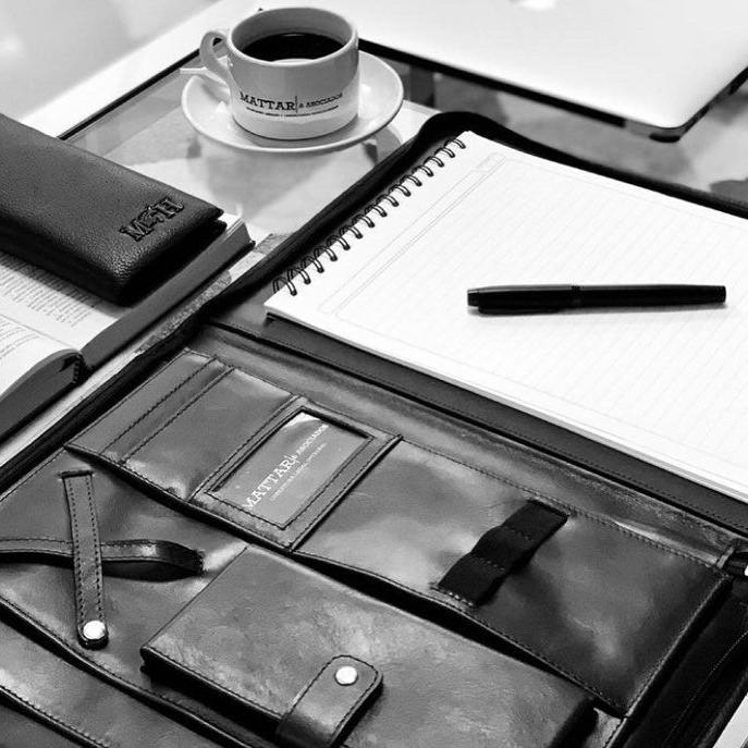 Agenda de Cuero Acra – Moca Marroquinera