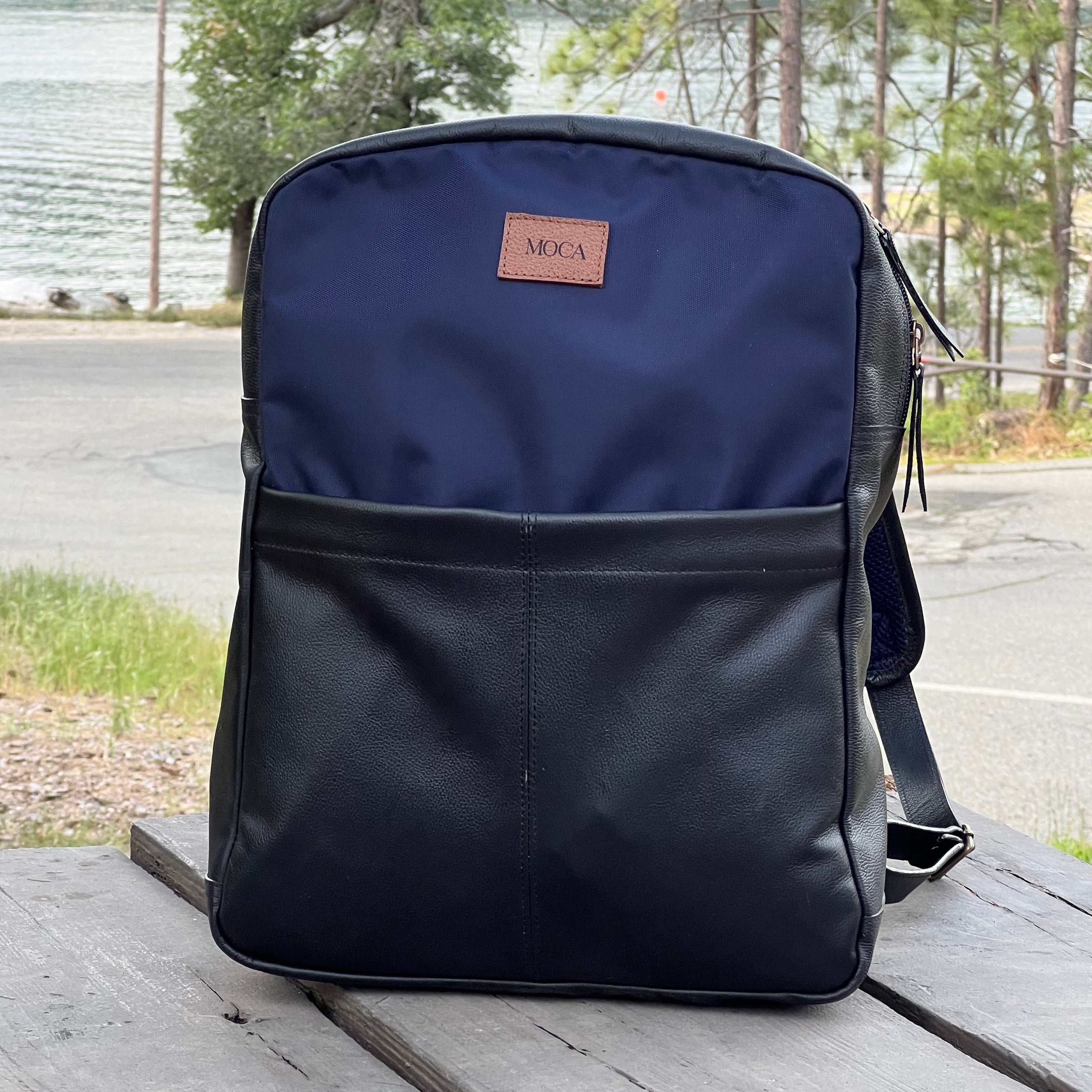 Morral de Cuero – Moca Marroquinera