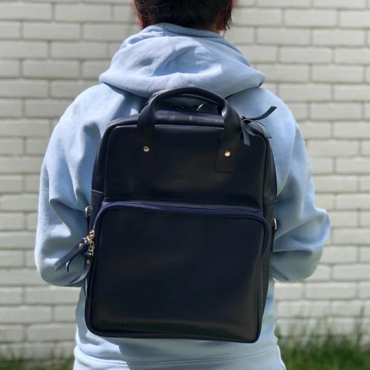 Morral de Cuero – Moca Marroquinera